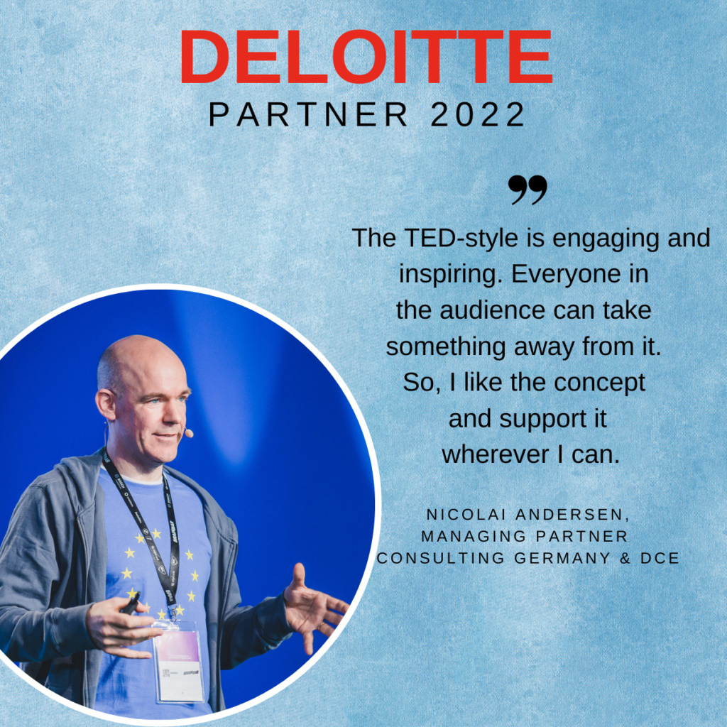 Meet our partner - Deloitte - TEDxFrankfurt